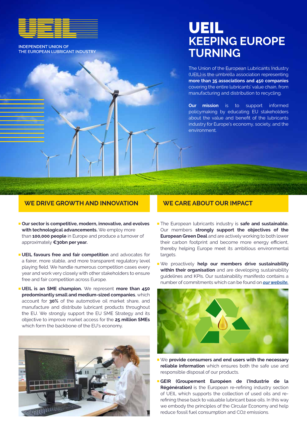 UEIL reveals its new fact-sheet! | UEIL